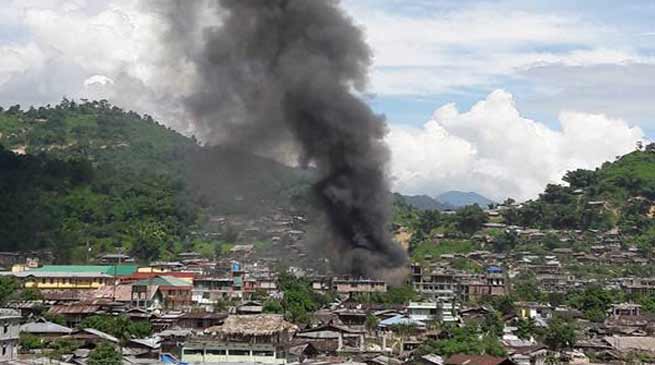 Major fire Itanagar burnt down several shops and houses - North East Rising