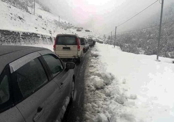 Check out the view of the first snowfall of this season in Arunachal ...