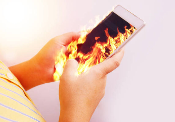 Passenger's phone catches fire mid-air on Assam-Delhi flight - North ...