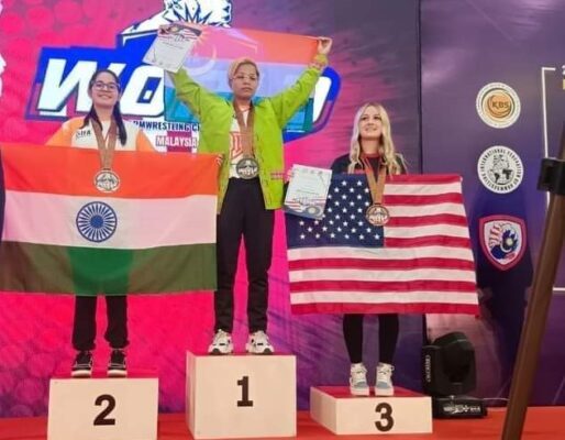 Onam Gamno from Arunachal Pradesh Secures Gold at World Arm Wrestling ...