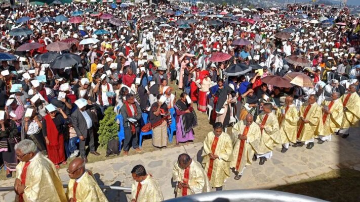 Nagaland: Diocese of Kohima Concludes Golden Jubilee with Eucharistic ...