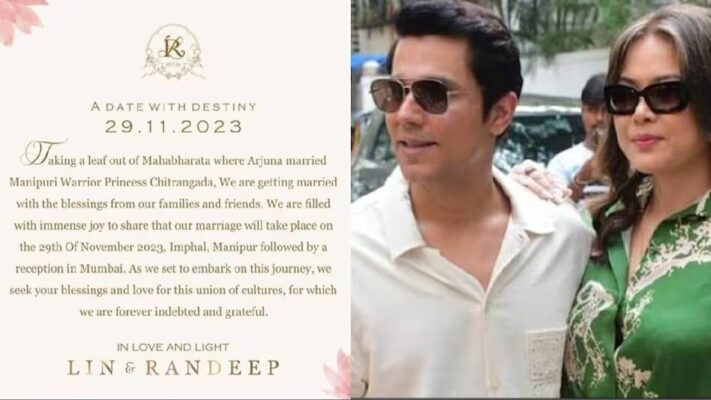 Bollywood Star Randeep Hooda Set to Tie the Knot with Manipur Model Lin ...