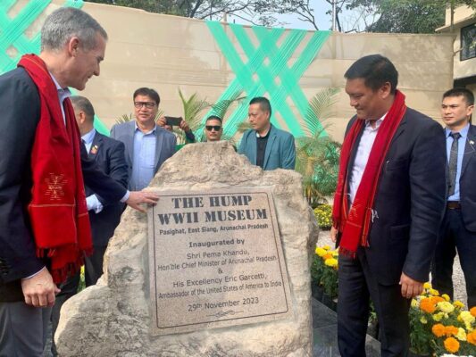 Arunachal Pradesh's Chief Minister Pema Khandu and US Ambassador Eric ...