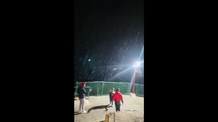 Katra, Jammu and Kashmir: Pilgrims Experience Snowfall in Vicinity of ...