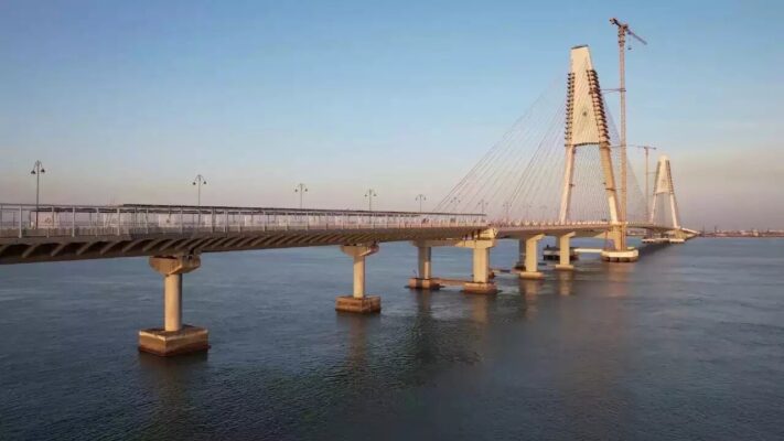 PM Modi Unveils Sudarshan Setu: India's Longest Cable-Stayed Bridge ...