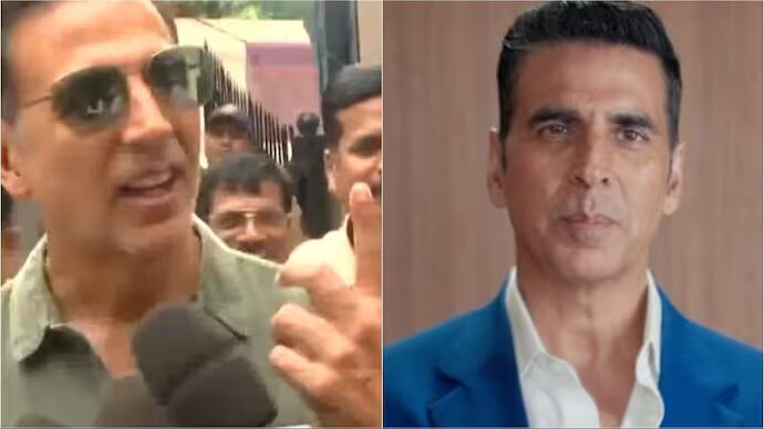 Akshay Kumar casts his first vote after acquiring Indian citizenship ...